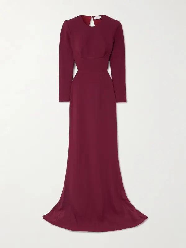 Stella McCartney Open-back Cady Gown