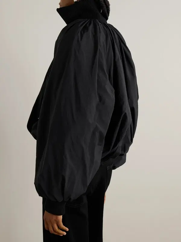 Jacquemus The Pallone Gathered Shell Bomber Jacket