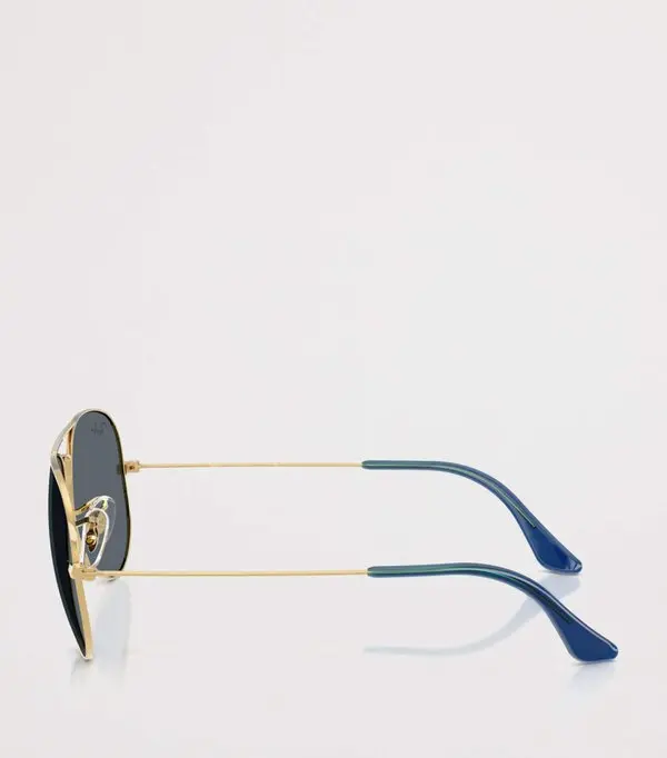 Ray-ban Metal Aviator Sunglasses - Gold