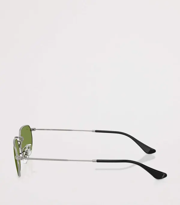 Ray-ban Rb3947 Metal Irregular Sunglasses - Silver