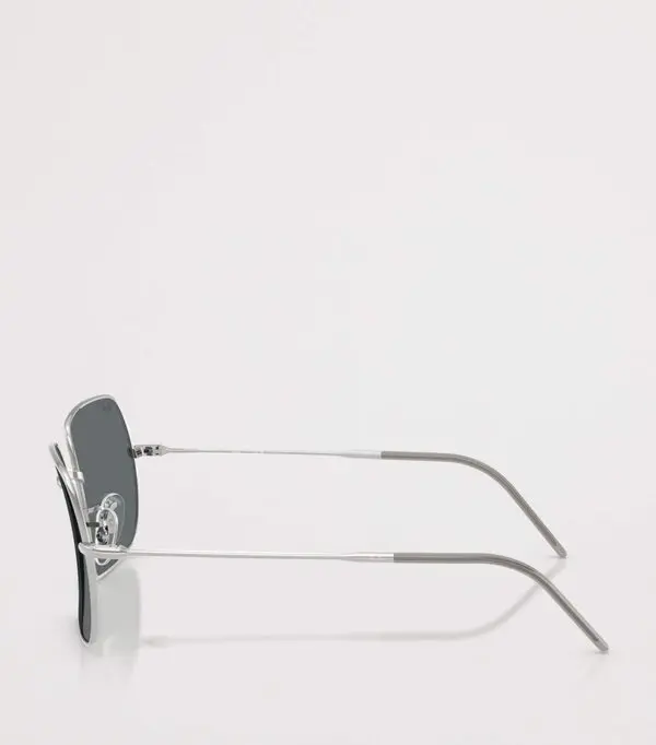 Ray-ban 1971 Reverse Square Sunglasses - Silver