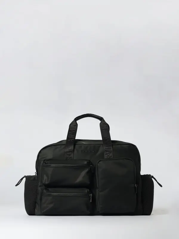 Armani Exchange Travel Duffle Bag - Black