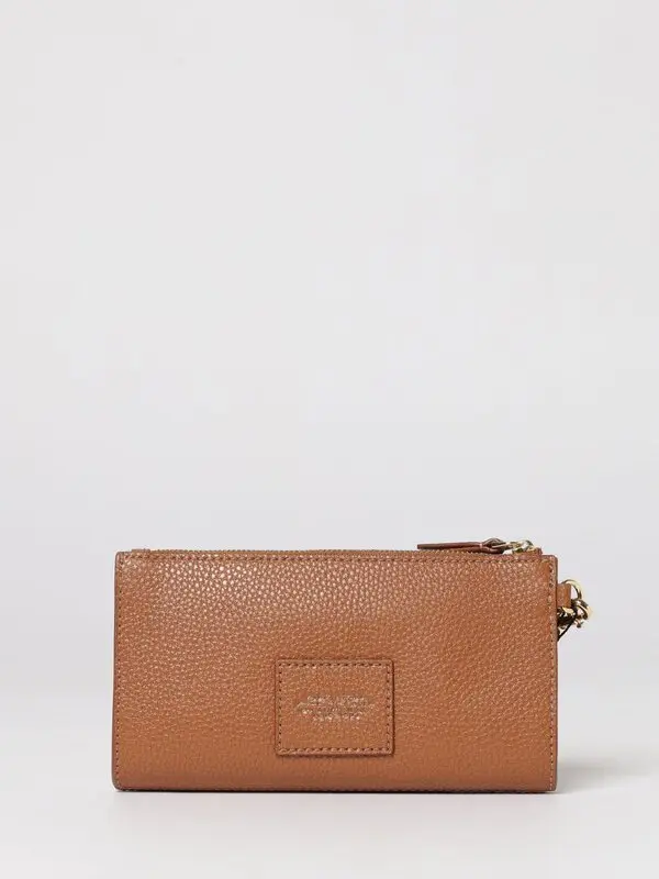 Marc Jacobs Pouch With Wristlet Strap - Brown
