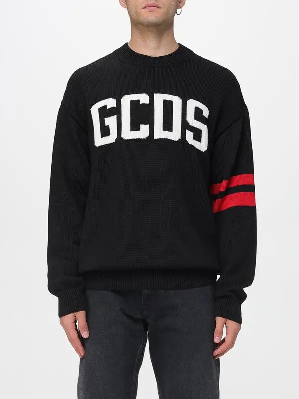 Gcds Pullover Sweater - Black