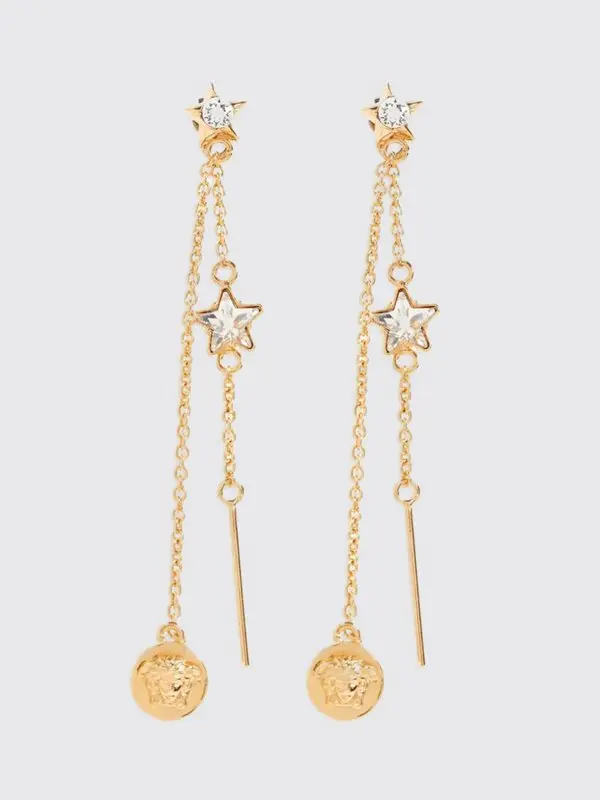Versace Drop Earrings - Gold