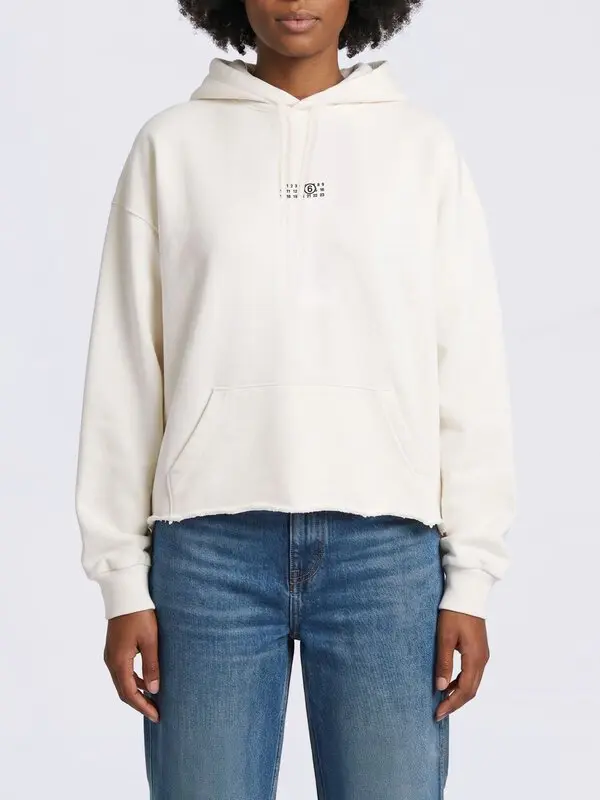 MAISON MARGIELA Oversized Hoodie - Beige