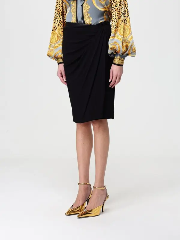 Versace Draped Skirt