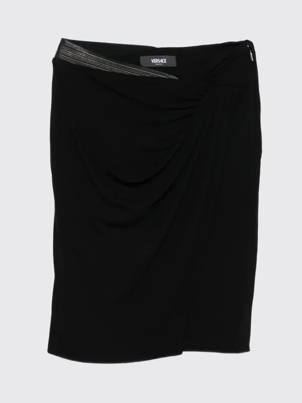 Versace Draped Skirt