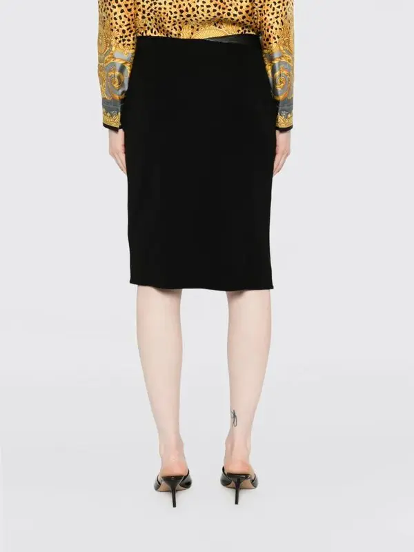 Versace Draped Skirt