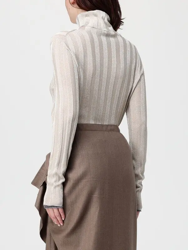Fabiana Filippi Ribbed Turtleneck Sweater