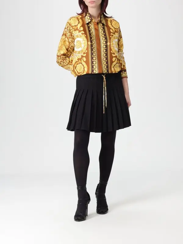 Versace Printed Silk Shirt - Multicolor