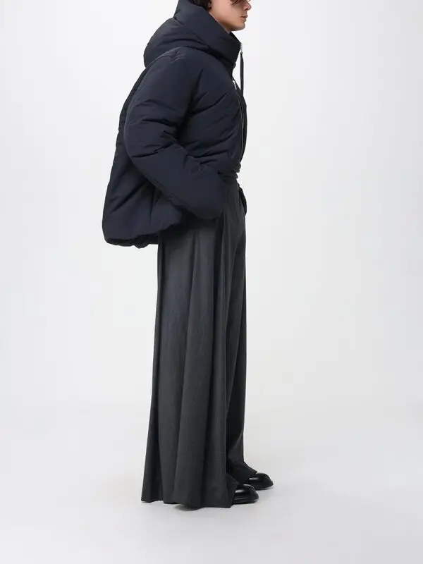 JIL SANDER Padded Jacket With Hood - Black