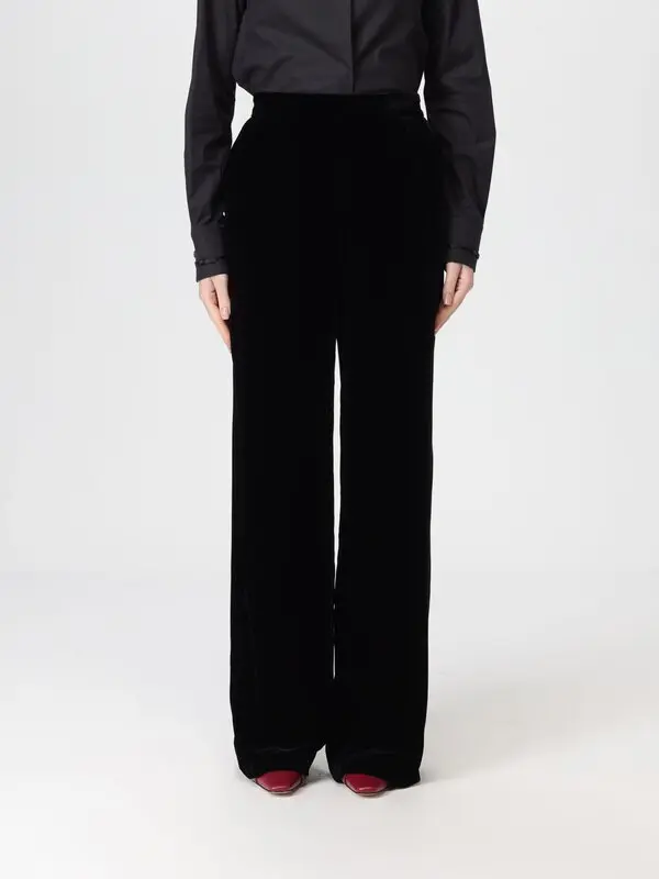 Malìparmi Wide Leg Trousers - Black