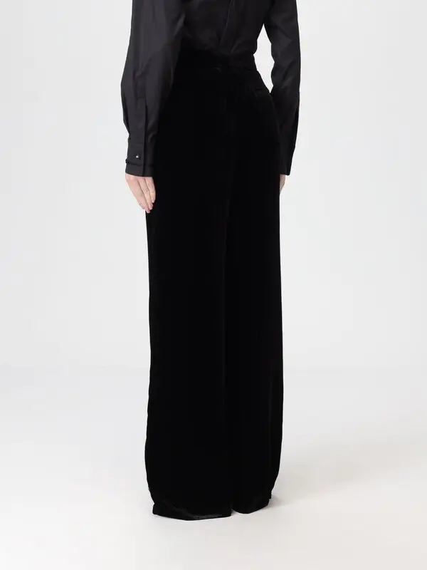 Malìparmi Wide Leg Trousers - Black