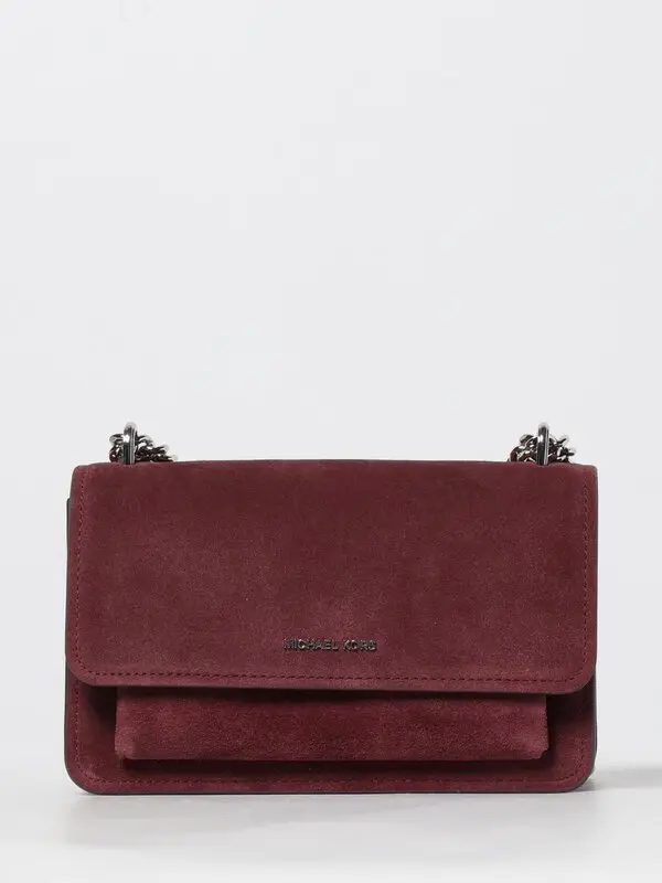 Michael Kors Shoulder Bag - Burgundy