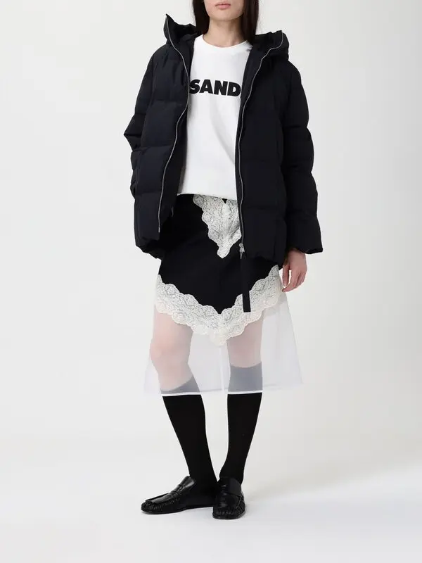 JIL SANDER Padded Jacket - Black