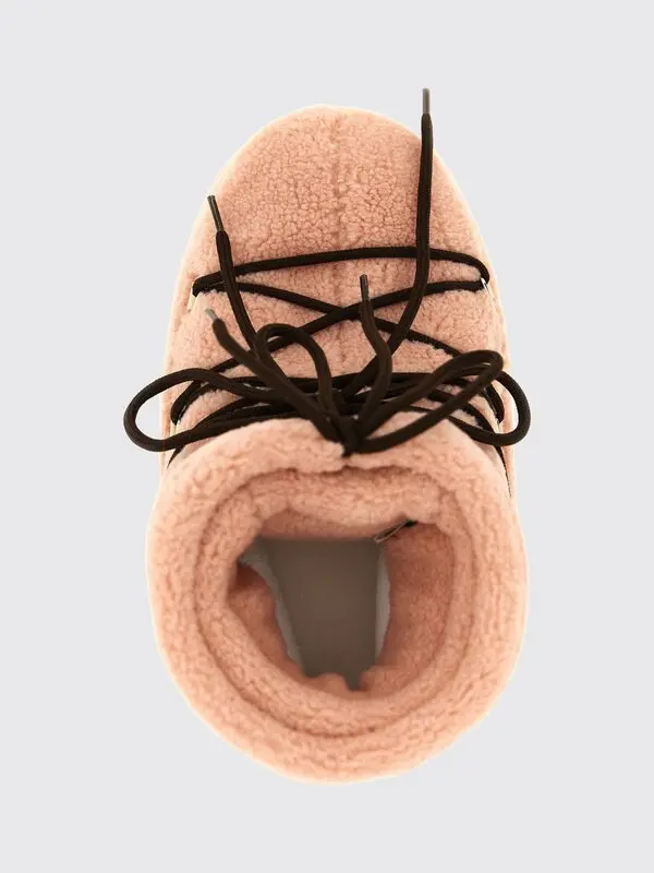 Moon Boot Lace-up Shearling Boots