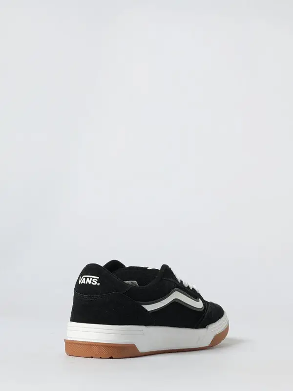 VANS Suede Lace-up Sneakers - Black