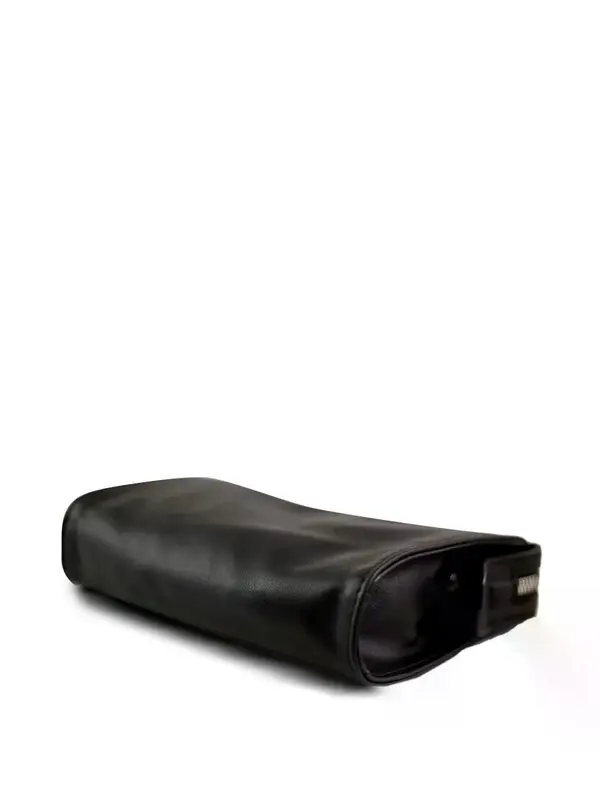 LA ROSE Leather Makeup Bag
