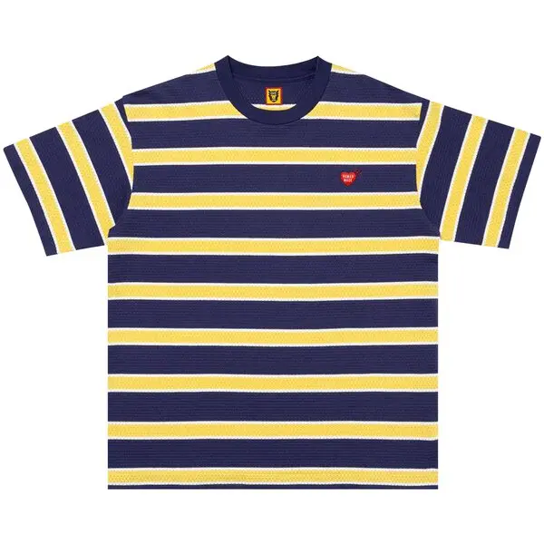 HUMAN MADE Striped Mesh T-shirt