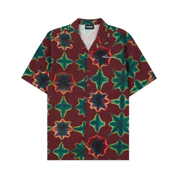 PLEASURES Sulfur Short-sleeve Button Up