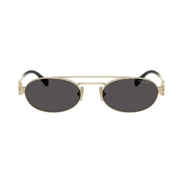 Miu Miu Logo Oval Sunglasses