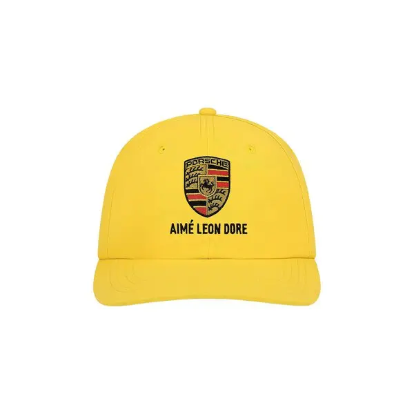 Aimé Leon Dore X Porsche Nylon Logo Cap - Gold