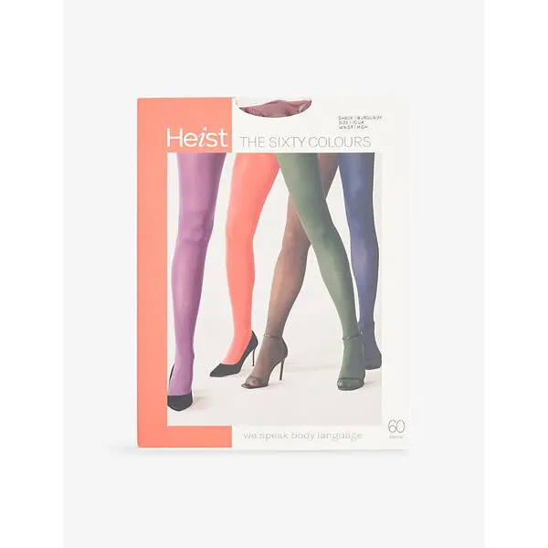 HEIST STUDIOS The Sixty Opaque Tights - Burgundy
