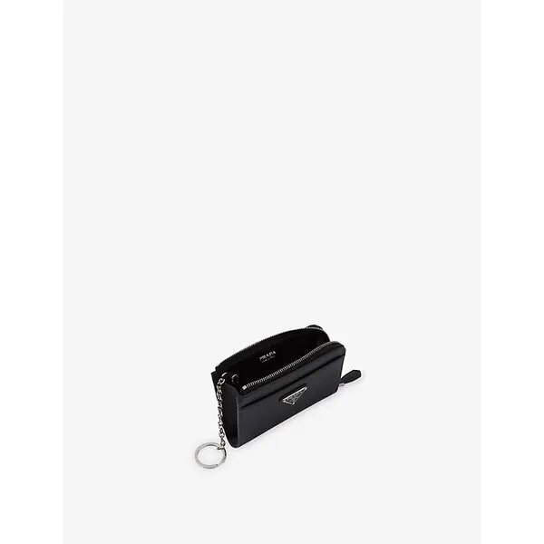 Prada Saffiano Leather Keychain