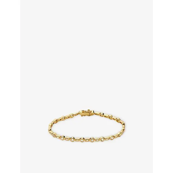 MISSOMA Lucy Williams Tennis Bracelet - Gold