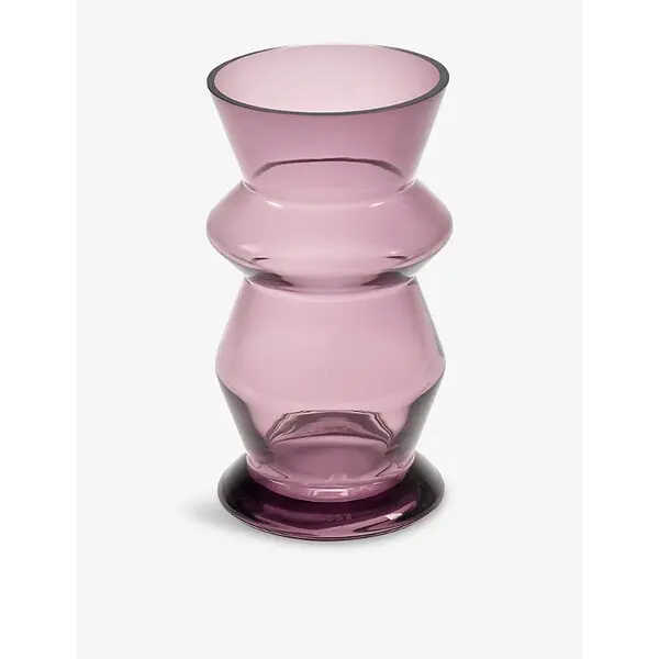 SERAX Marie-ann Transparent Glass Vase - Purple