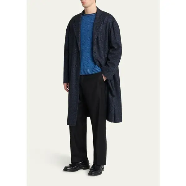 KNT Cashmere And Silk Overcoat