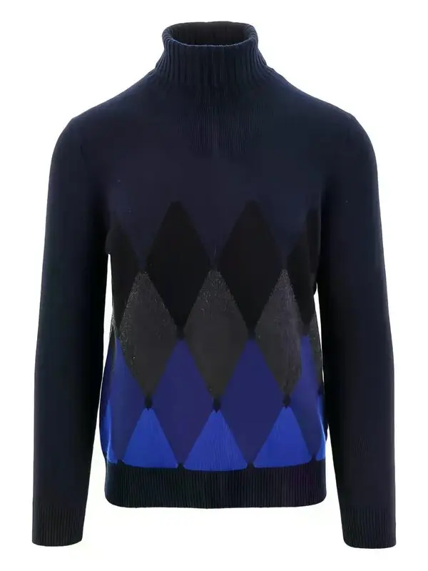 BALLANTYNE Turtleneck Long Sleeve Sweater