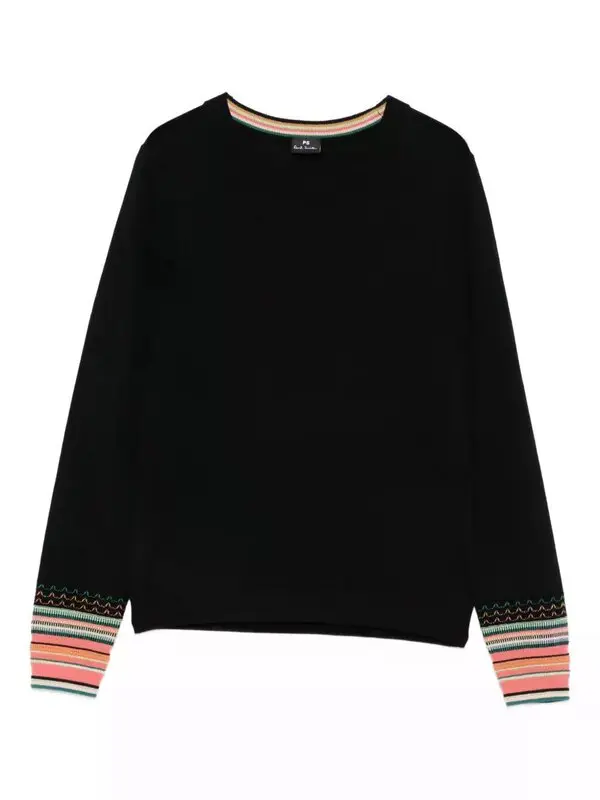Paul Smith Striped Cuff Sweater