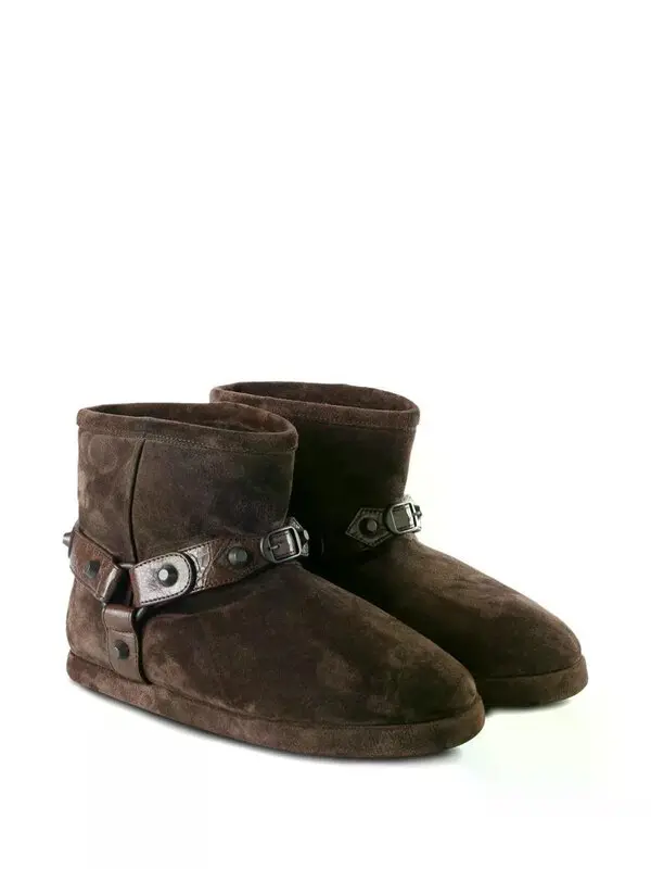 Balenciaga Alaska Buckle-strap Boots