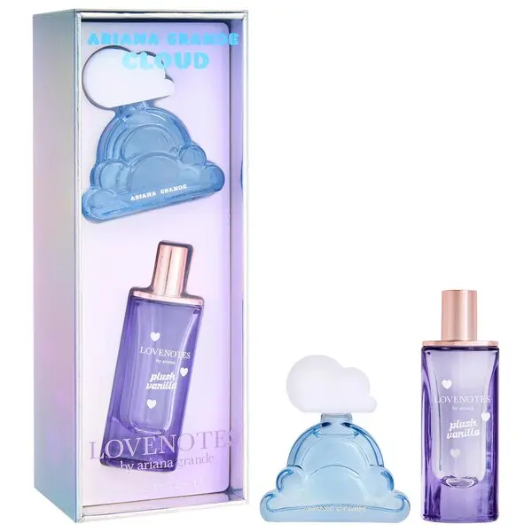 ARIANA GRANDE Mini Cloud & Lovenotes Plush Vanilla Perfume Set - One-color