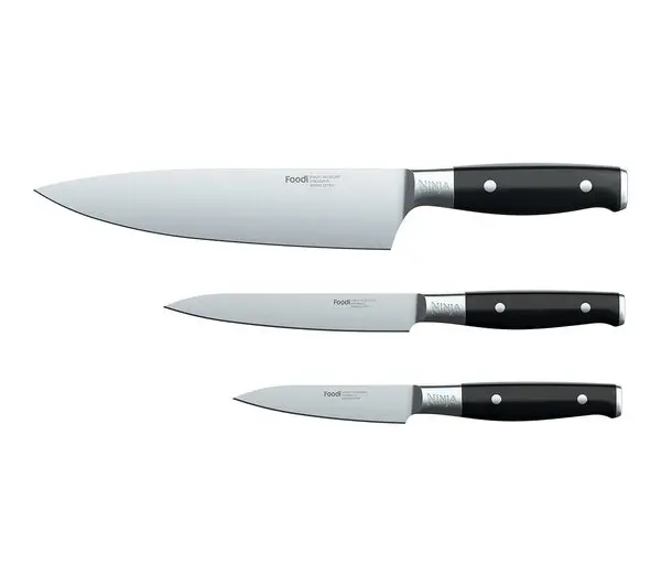NINJA Foodi Neverdull System 3-piece Knife Set - One-color