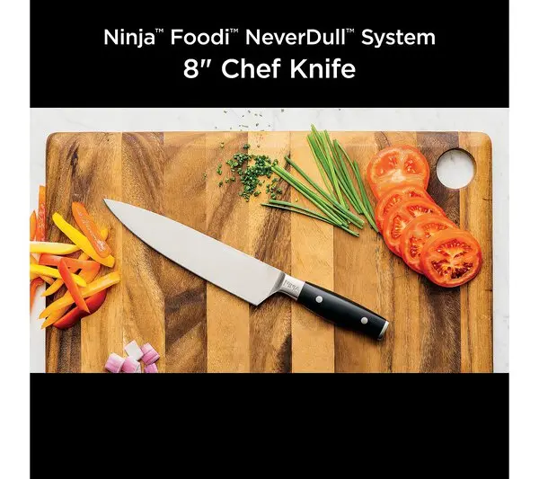 NINJA Foodi Neverdull System 8-inch Chef Knife