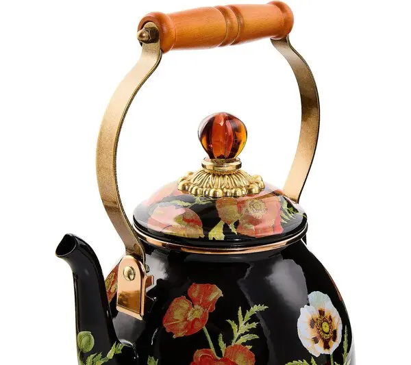 MACKENZIE-CHILDS Poppy Tea Kettle Collective