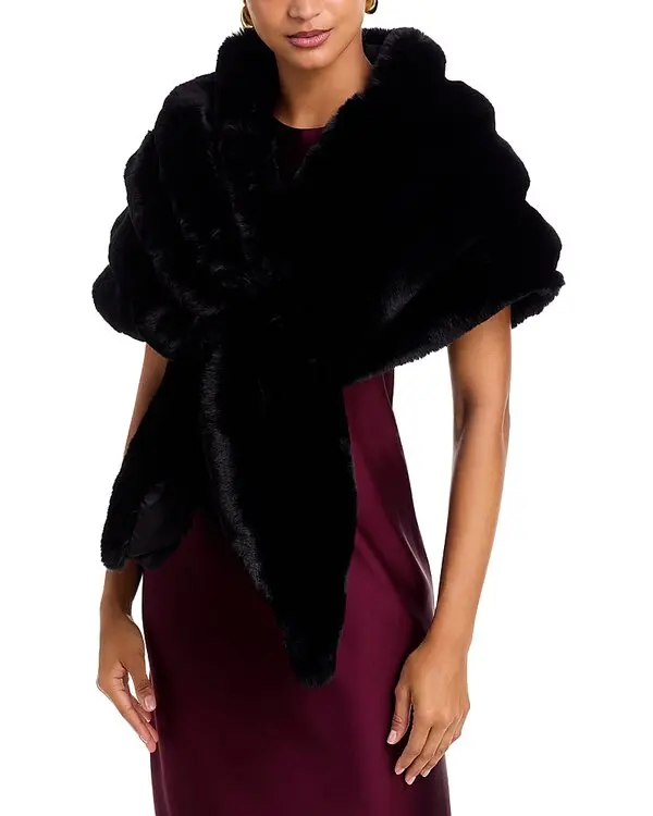 Adrienne Landau The Glam Shawl - Jet Black