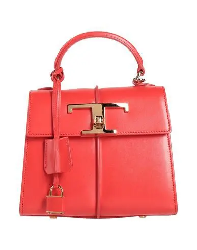 TOD'S Leather Handbag With Appliqués
