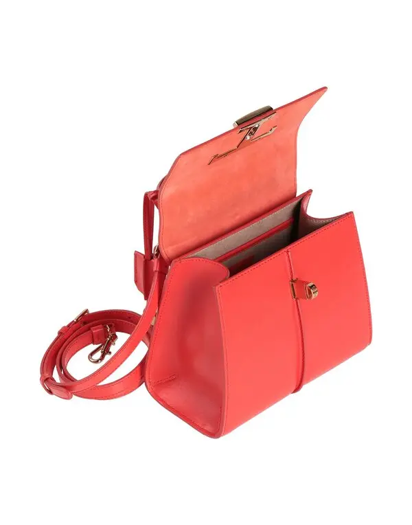 TOD'S Leather Handbag With Appliqués