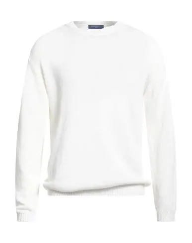 DANIELE FIESOLI Sweater Ivory Linen, Cotton - White