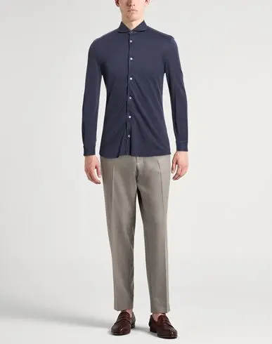 Fedeli Shirt Size Cotton - Navy