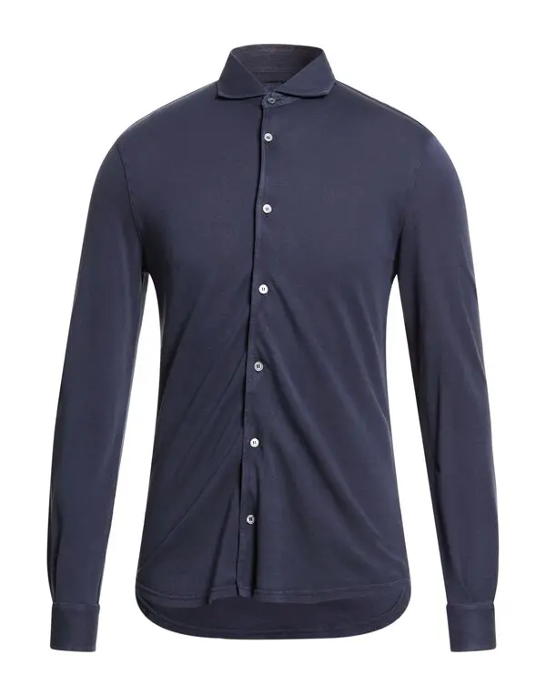 Fedeli Shirt Size Cotton - Navy