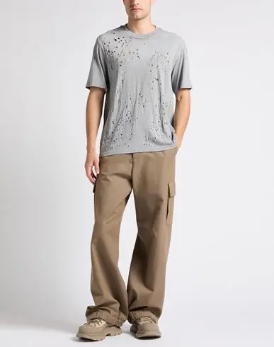 Amiri T-shirt Size Cotton - Grey
