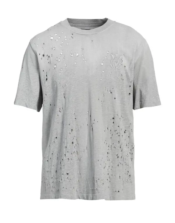 Amiri T-shirt Size Cotton - Grey