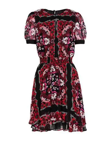 Pinko Crepe Floral-print Mini Dress