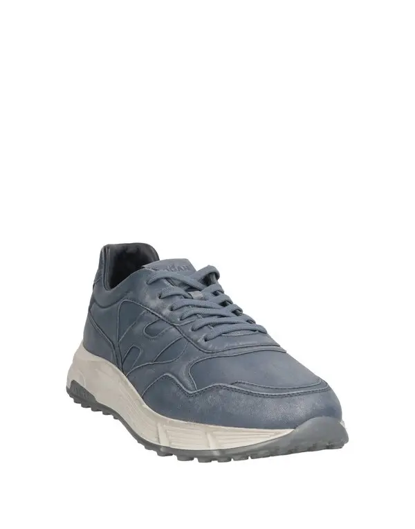 Hogan Leather Sneakers - Navy