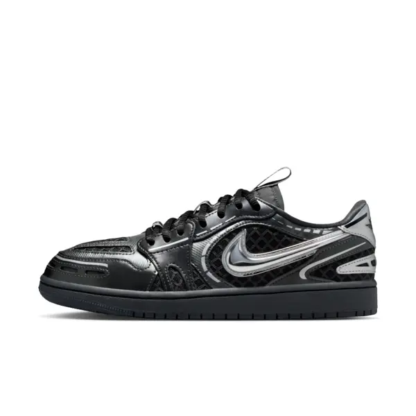 JORDAN 1 Low Method Of Make Sneakers - Black